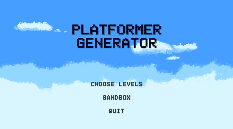 2D Platformer Generator by JackGoggles