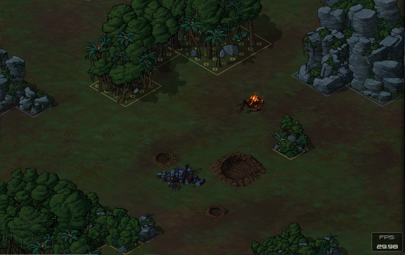 Isometric Battlefield :: Hercynian Lowlands by Starlight Furnace