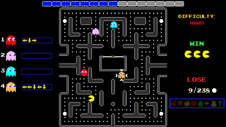 Reverse Pac-Man by Distracted Coder