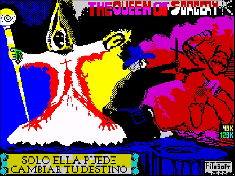 Transylvanian Castle 3 - The Queen of Sorcery (ZX Spectrum) by Siyei Er