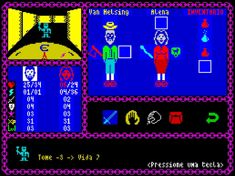Transylvanian Castle 3 - The Queen of Sorcery (ZX Spectrum) by Siyei Er