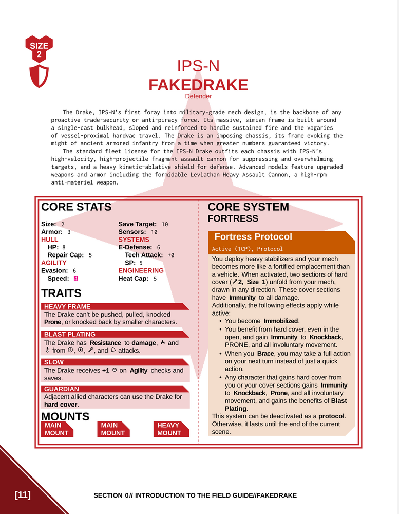 Lancer Field Guide to Field Guides (LaTeX) by Tetragramm