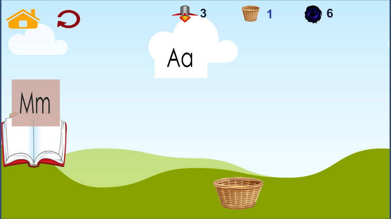 Letter Catch by Tech Edz