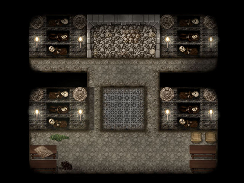 KR Burial Grounds ~ Crypt, Catacomb and Mausoleum Tileset for RPGs by ...