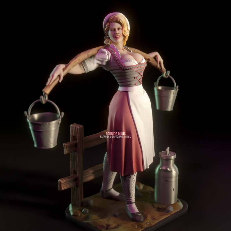 202210 - Anna, the milkmaid by Torrida Minis