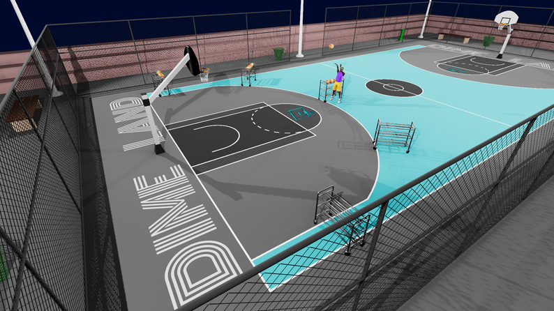 Dimeland Basketball Three Point Contest by DIMELAND