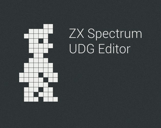 ZX Spectrum UDG Editor by mosaicmap