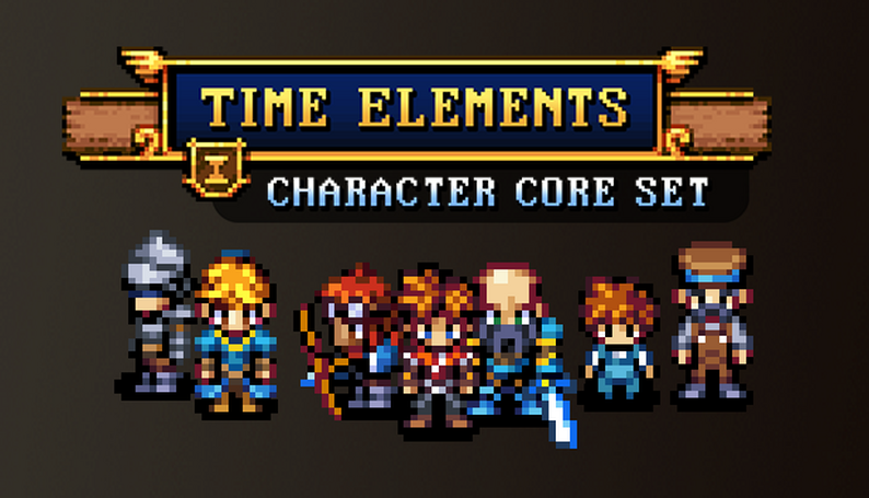 Time Elements: Character Core Set by finalbossblues
