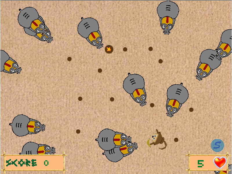 Monkey Shooter by Nephet