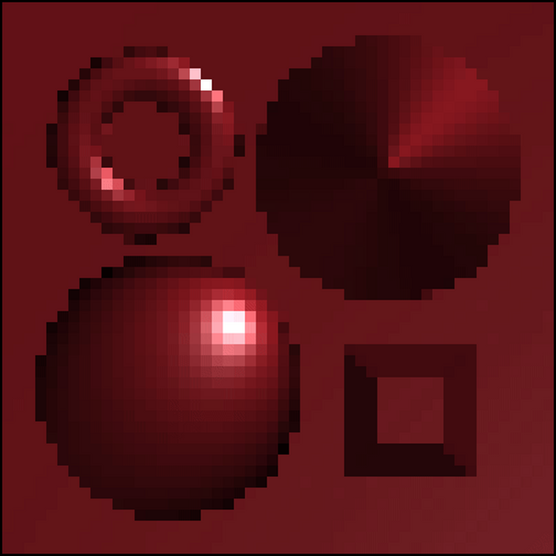 Normal Shading for Aseprite by Mooosik