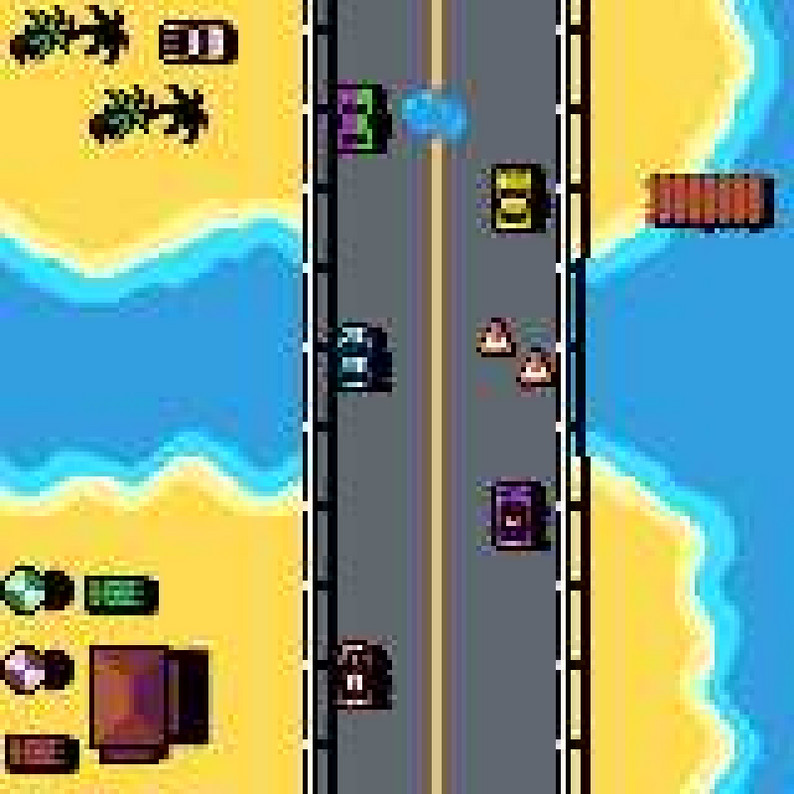 Highway Racing Game Asset by Alb_pixel Store