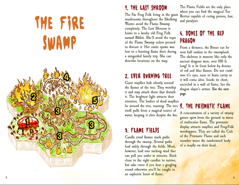 Bones of the Red Dragon by Brooklet Games