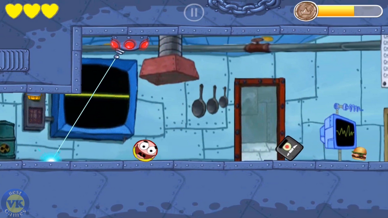 Spongebob Ball Part 3 - Red Ball 4 Mod - VKG by BestGamesVK