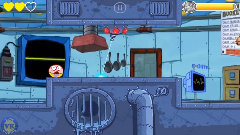 Spongebob Ball Part 3 - Red Ball 4 Mod - VKG by BestGamesVK