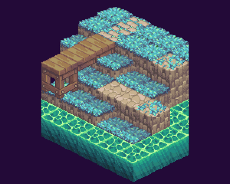 Isometric Fantasy by Raou