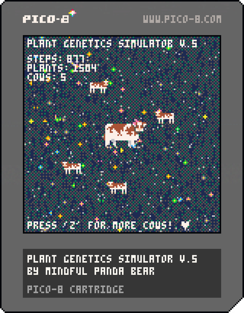 Plant Genetics Simulator V.5 by Mindful Panda Bear