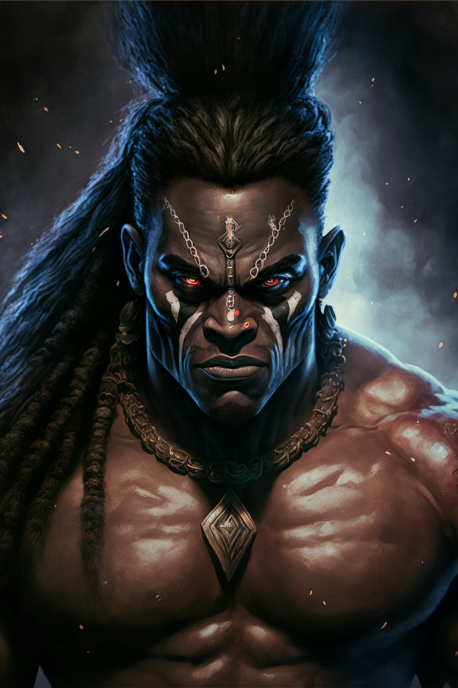 Fantasy Portraits - Human Barbarians by Foozle