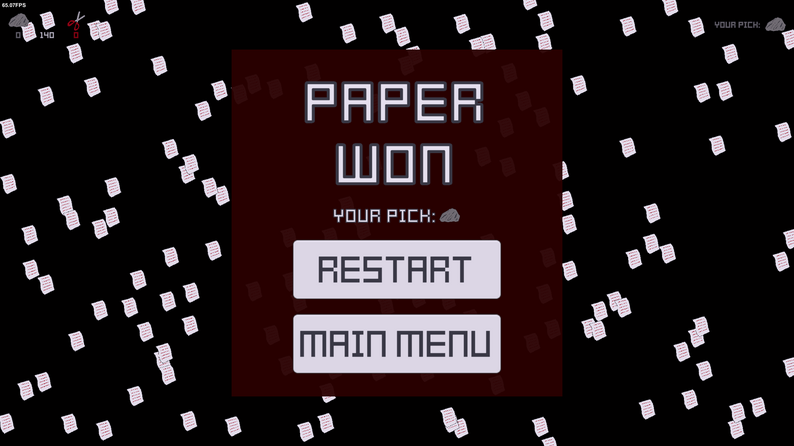 Rock Paper Scissors Simulator by rock0n