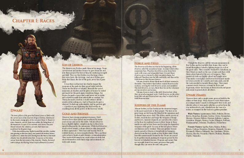 Arkadia - The Greek Setting for 5e by Arcana Games