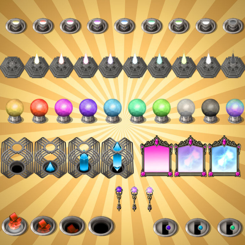 KR Wizard Widgets Animations for RPGs by Kokoro Reflections