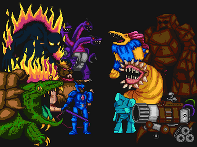 Ninjaconor's 95 Pixelated Retro RPG Monster Sprites by NinjaConor