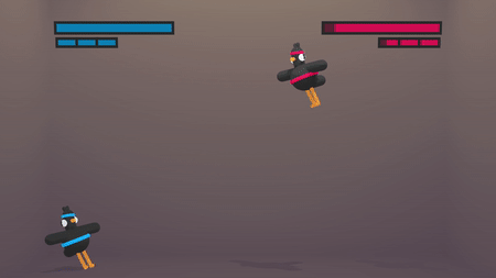 One Button Fighter by hi rohun