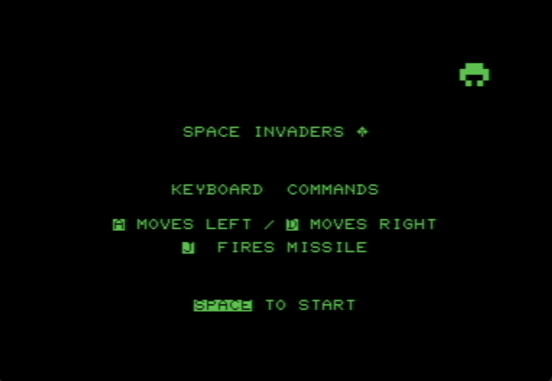 PET Space Invaders 2 by jimbo