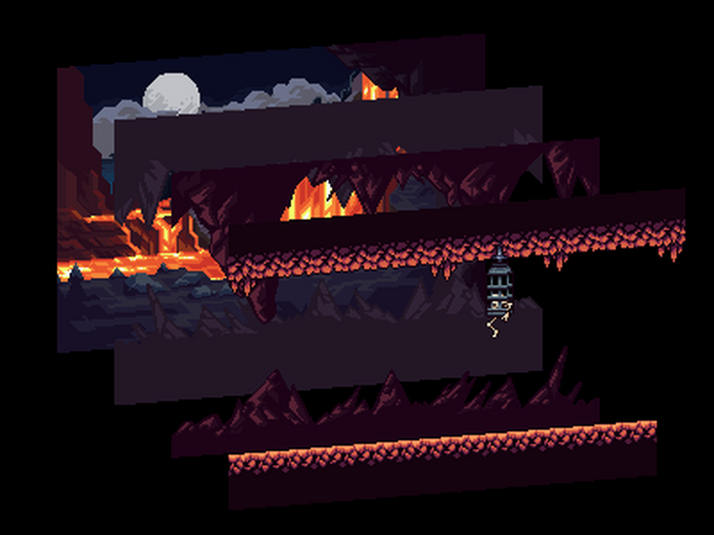Tiny Volcano - Asset Pack by PIXELJAD