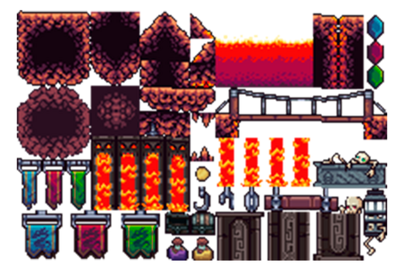 Tiny Volcano - Asset Pack by PIXELJAD