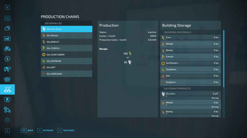 FS22 GSI Complex with Dryer Function by Cunningham Modding