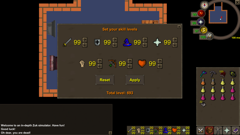 OSRS Zuk Simulator by GuyLuigi