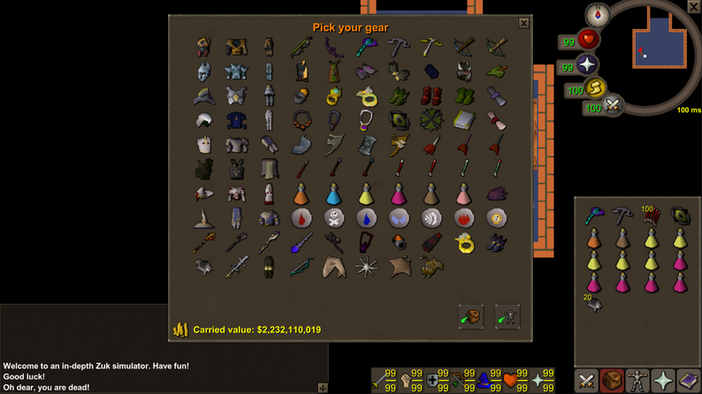 OSRS Zuk Simulator by GuyLuigi