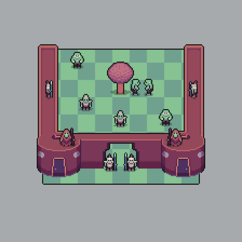 [FREE] Animated Orc Sprites [16x16] by Zenedark