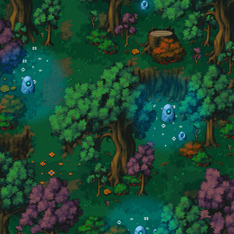 Pixel Crawler - Fairy Forest by Anokolisa