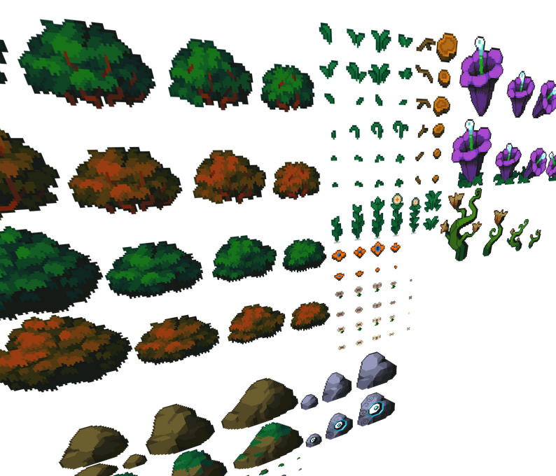 Pixel Crawler - Fairy Forest by Anokolisa