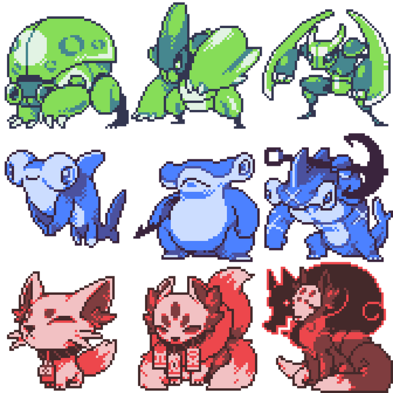 Retro Boy ー Starters Set 1 by yano