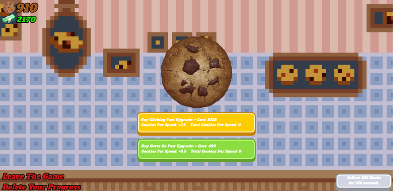 Cookie Clicker 2: The Serving Snackquel by GWD