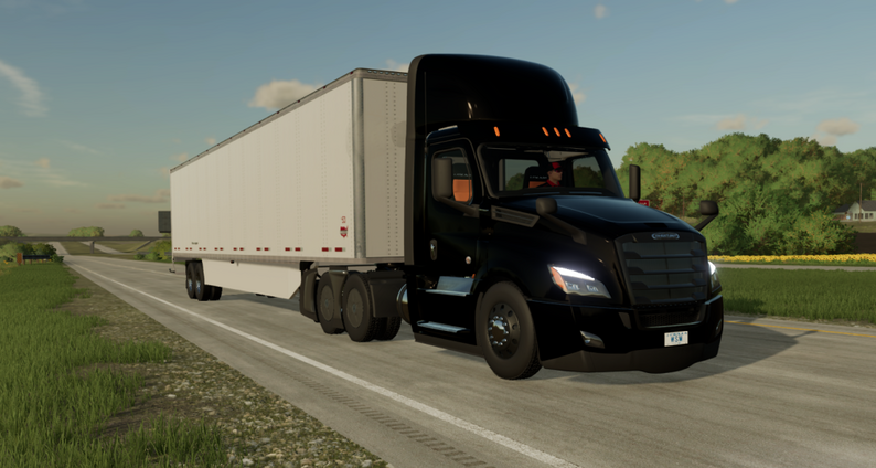 2022 Freightliner Cascadia Daycab FS22 by Whiskey Sierra Modding
