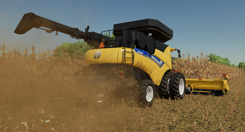 New Holland CR10.90 US/EU FS22 by Whiskey Sierra Modding