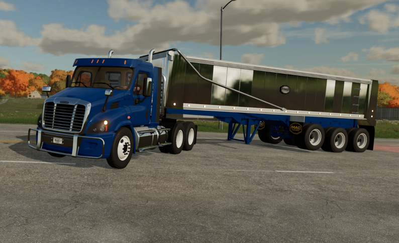 2016 Freightliner Cascadia P3 Glider Daycab FS22 by Whiskey Sierra Modding