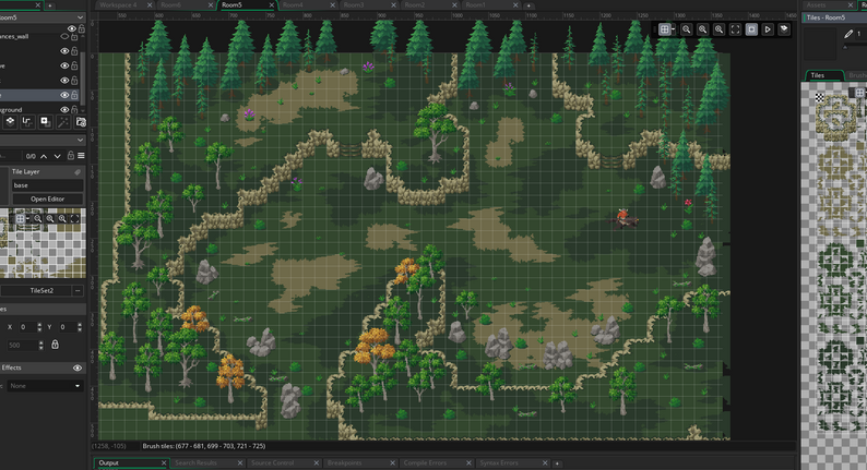 Forest - Top Down Pixel Art Tileset by sanctumpixel