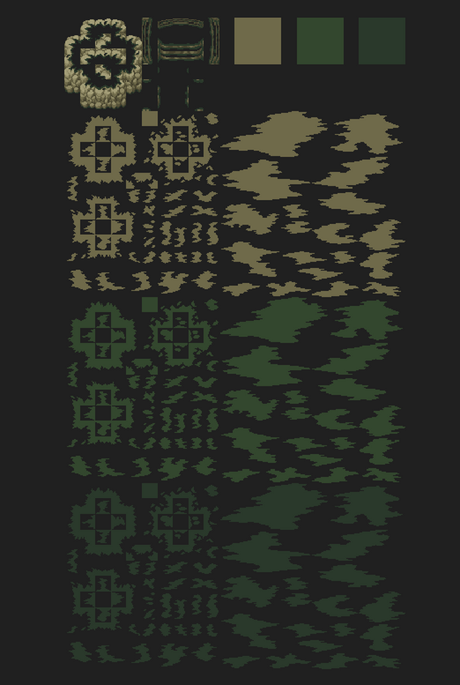 Forest - Top Down Pixel Art Tileset by sanctumpixel