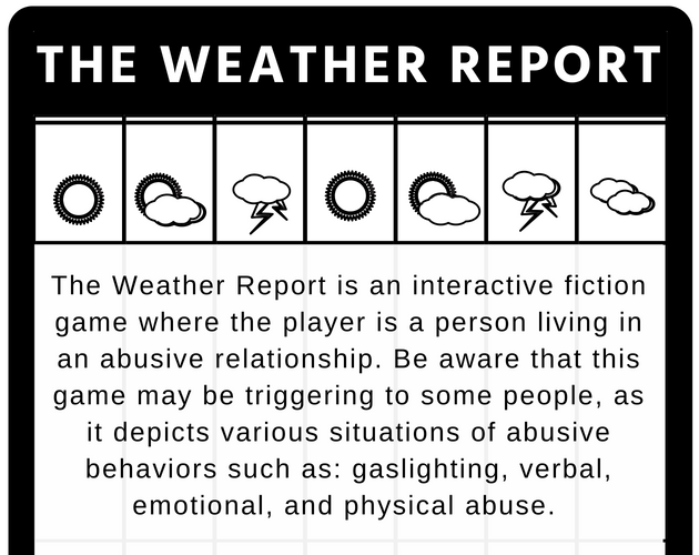 The Weather Report by Syrrann