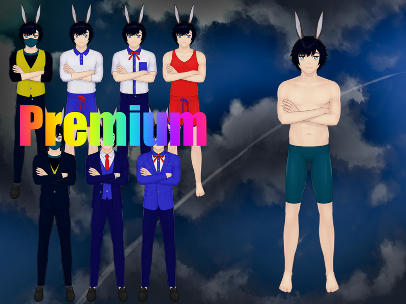 Blain - Visual Novel Sprite by Psykhae