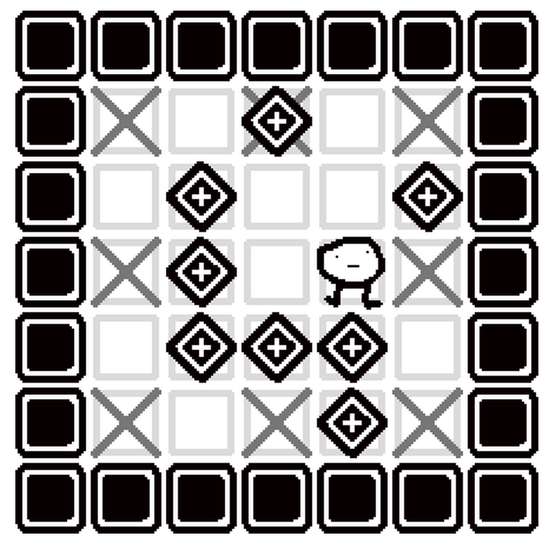 IT'S A BLOCK-PUSHING GAME by Hempuli
