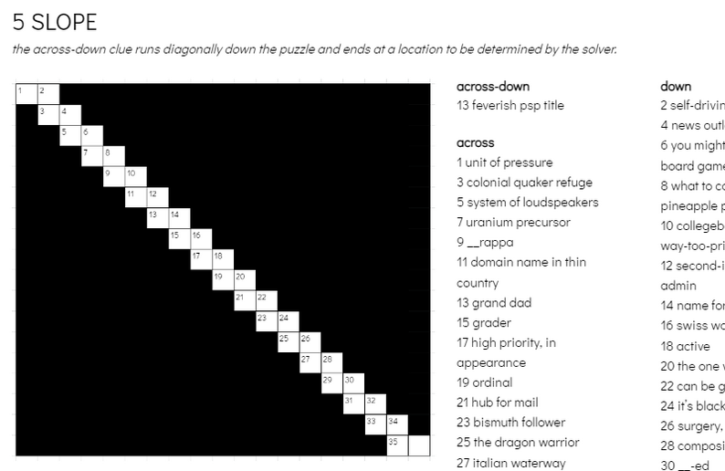 10 Stupid Crosswords by Onefin