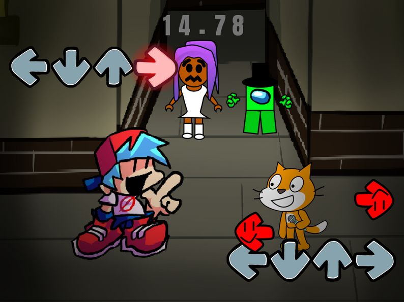 Fnf - Deceiver but stupid ._. by GreenCreeps