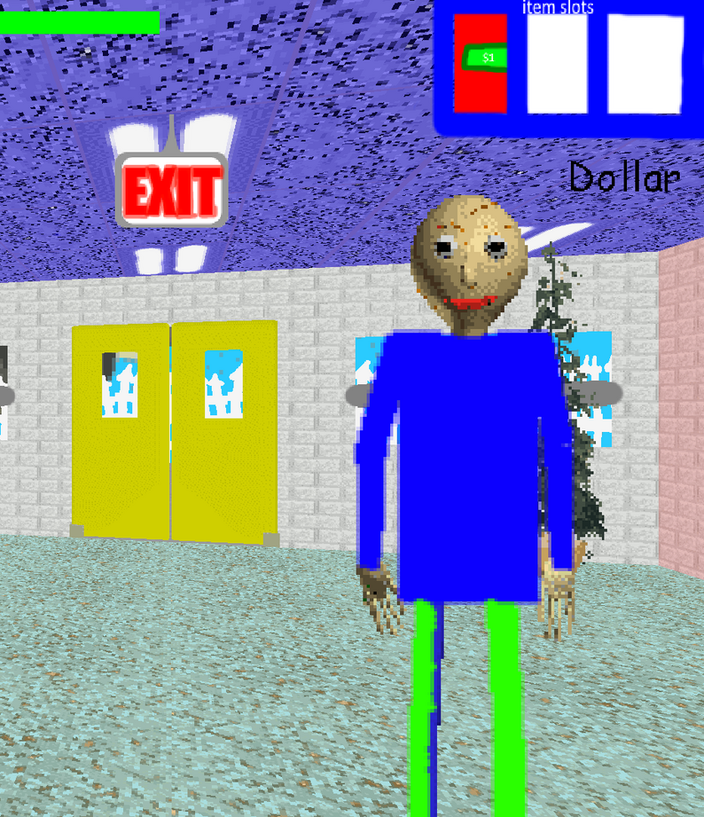 Baldi's basics with better logic and changed stuff by Nelson