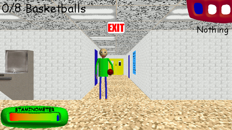 Baldi Loves Basketball by XlinwXD