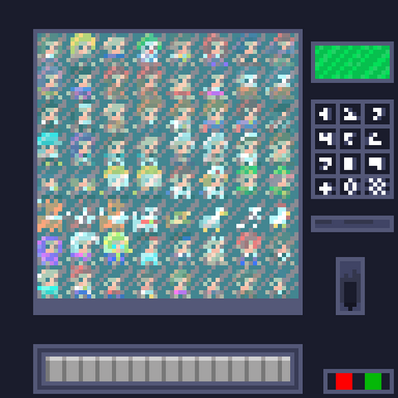 InLife NPC - 8x8 Pixel Art Sprite Pack by Touch